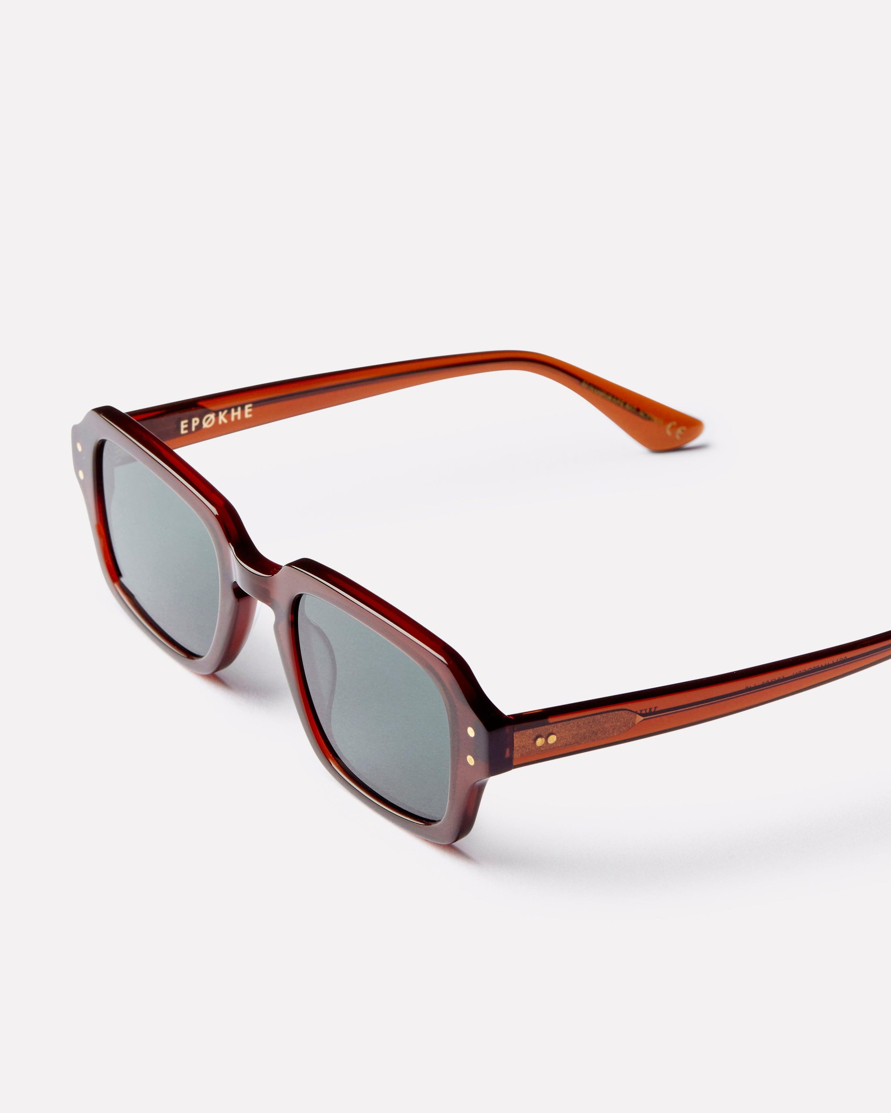 Wilson - Maple Polished / Green – EPOKHE EYEWEAR